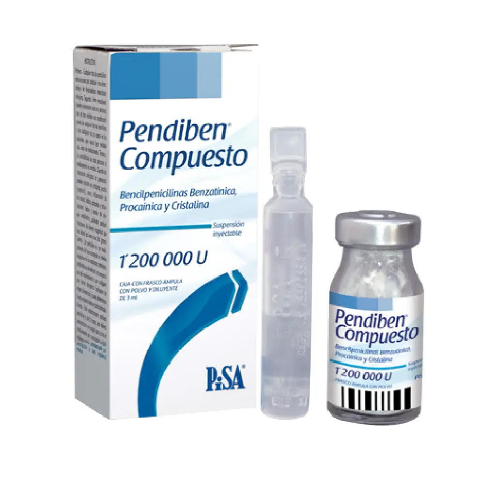 Pendiben Comp 1 200 000u Solucion Inyectable 3ml Gi Farmacias Mv